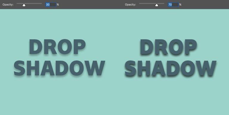 Drop Shadow trong Photoshop là gì? Hướng dẫn cách sử dụng - GenZ Academy