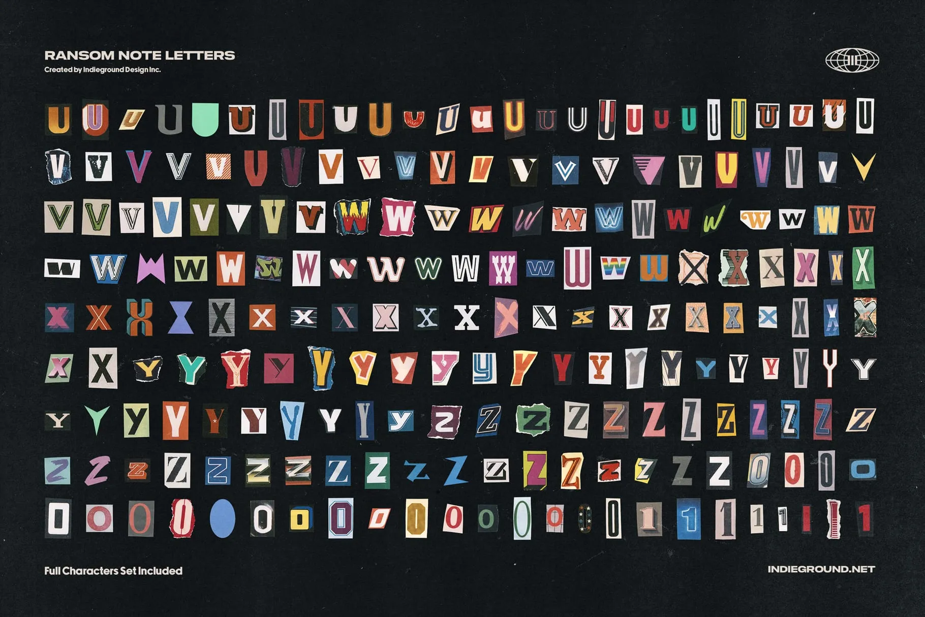 RANSOM NOTE LETTERS - Element PNG - GenZ Academy