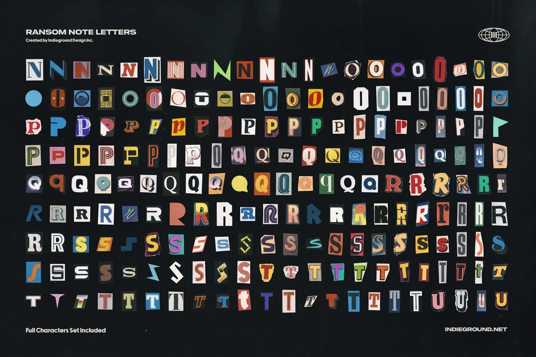 RANSOM NOTE LETTERS - Element PNG - GenZ Academy