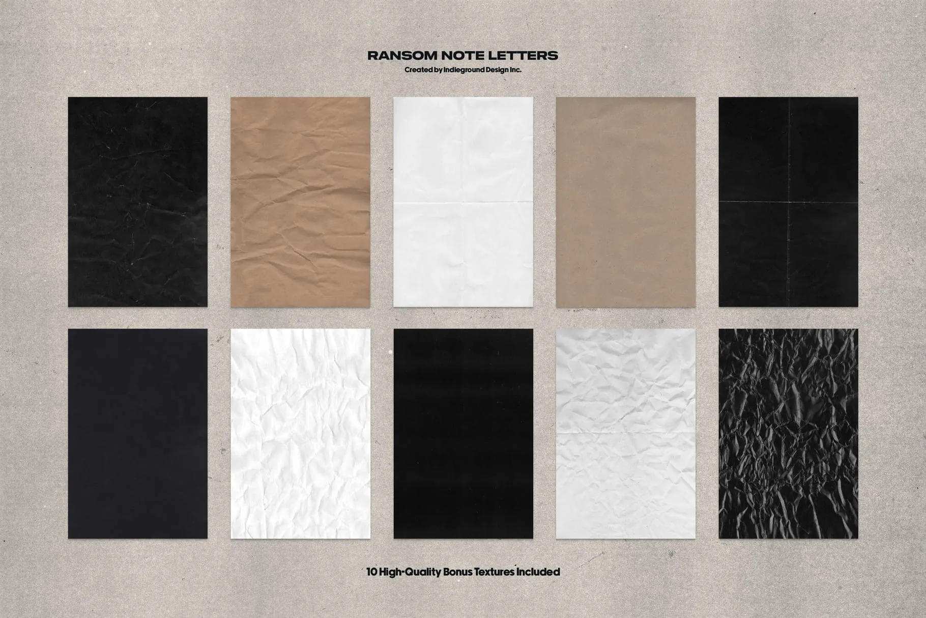 RANSOM NOTE LETTERS - Element PNG - GenZ Academy