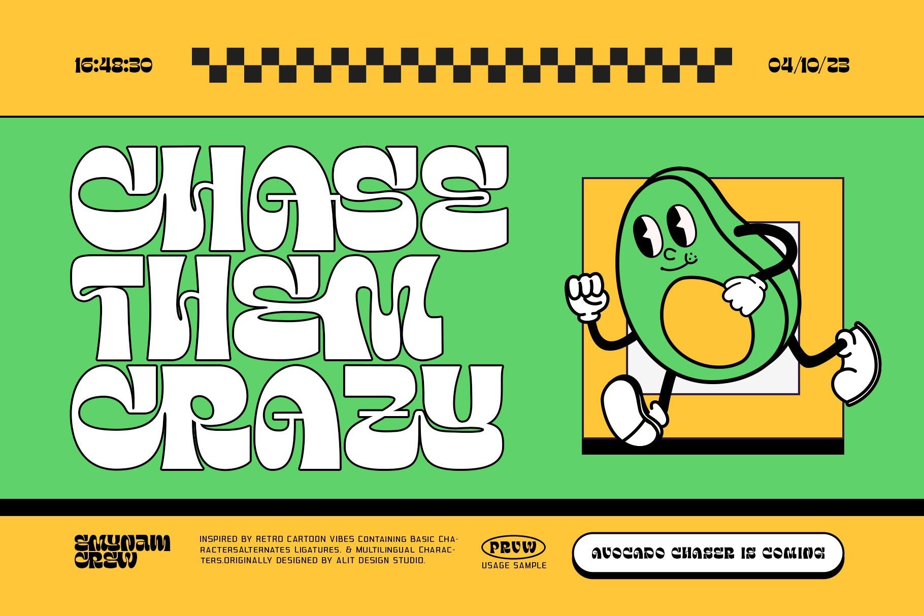 Emynam Crew Font - GenZ Academy