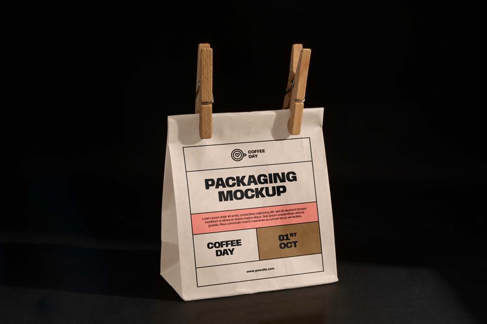 Paper Bags Mockup (25 PSD) - GenZ Academy