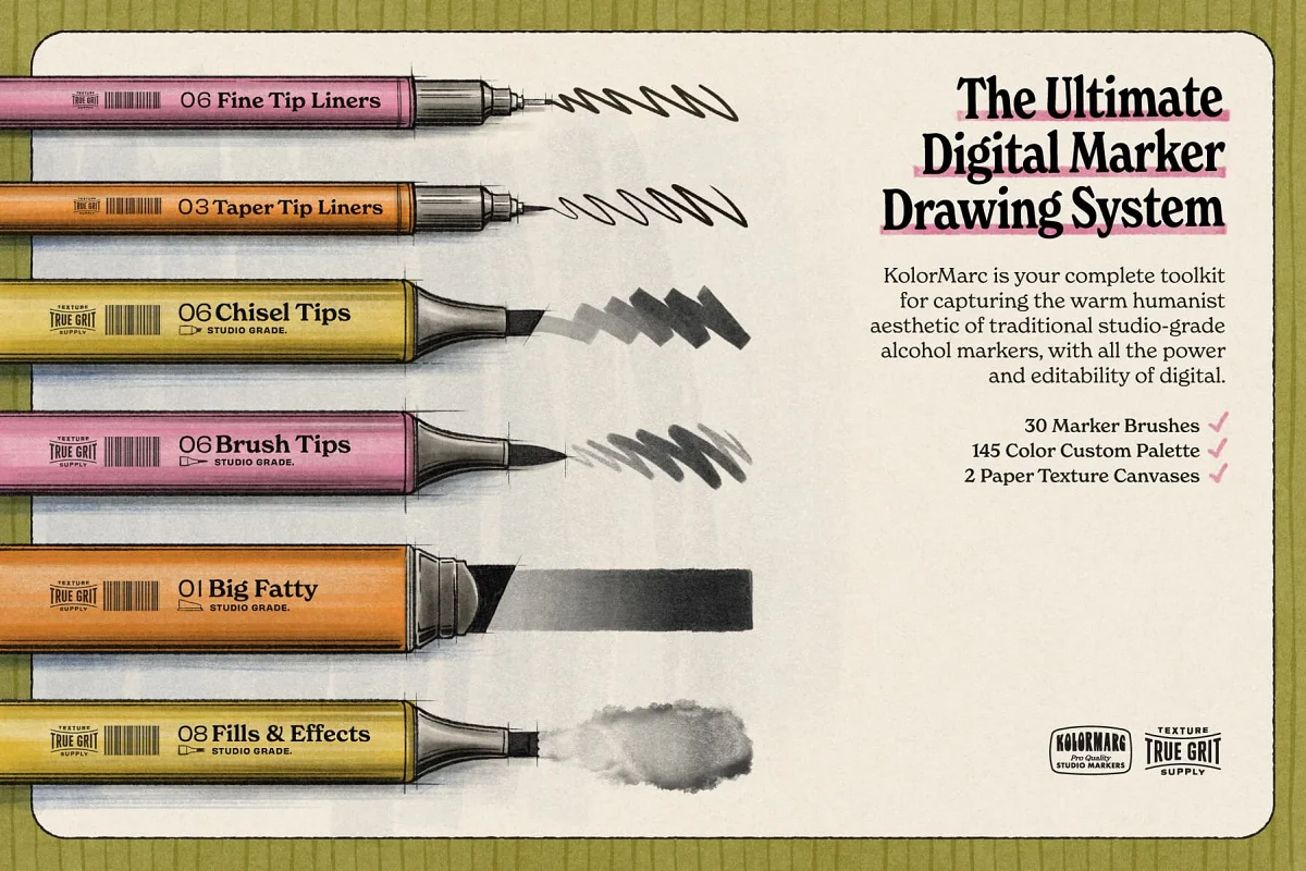 KolorMarc Markers for Procreate - GenZ Academy