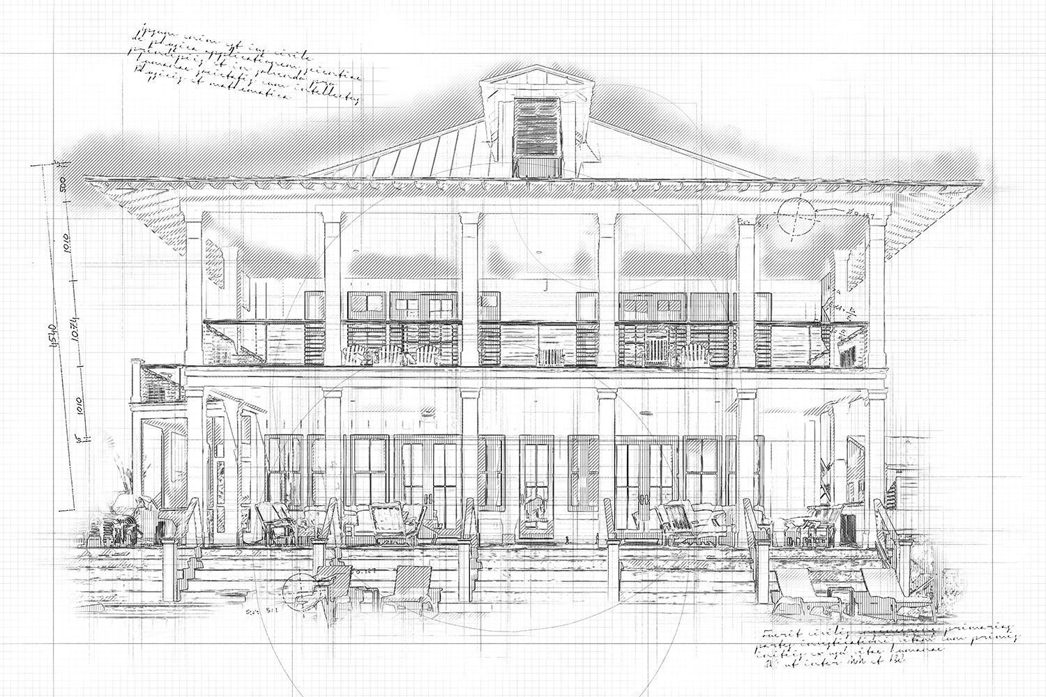 Animated Architecture Sketch and Blueprint Photoshop Action - GenZ Academy