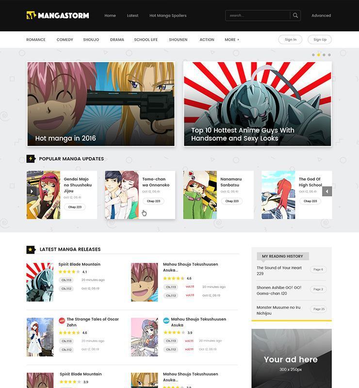 Madara - WordPress Theme for Manga By MangaBooth v1.7.4 - Nulled - GenZ Academy