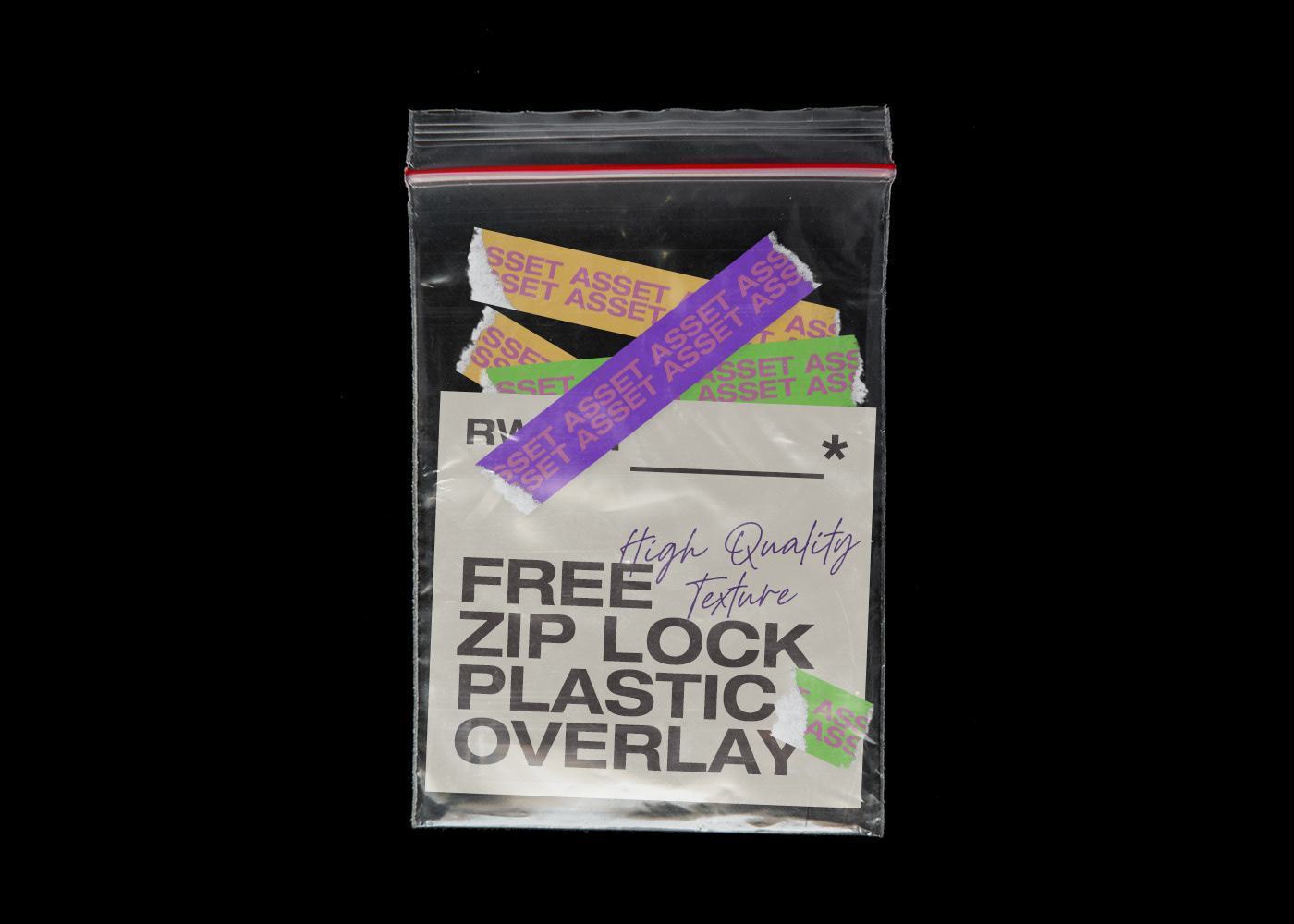 FREE Zip Lock Plastic Texture Overlay - GenZ Academy