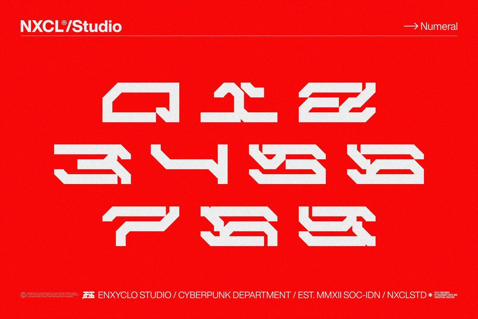 NCL BRAYQOSE - CYBERPUNK FUTURISTIC MECHA FONT - GenZ Academy