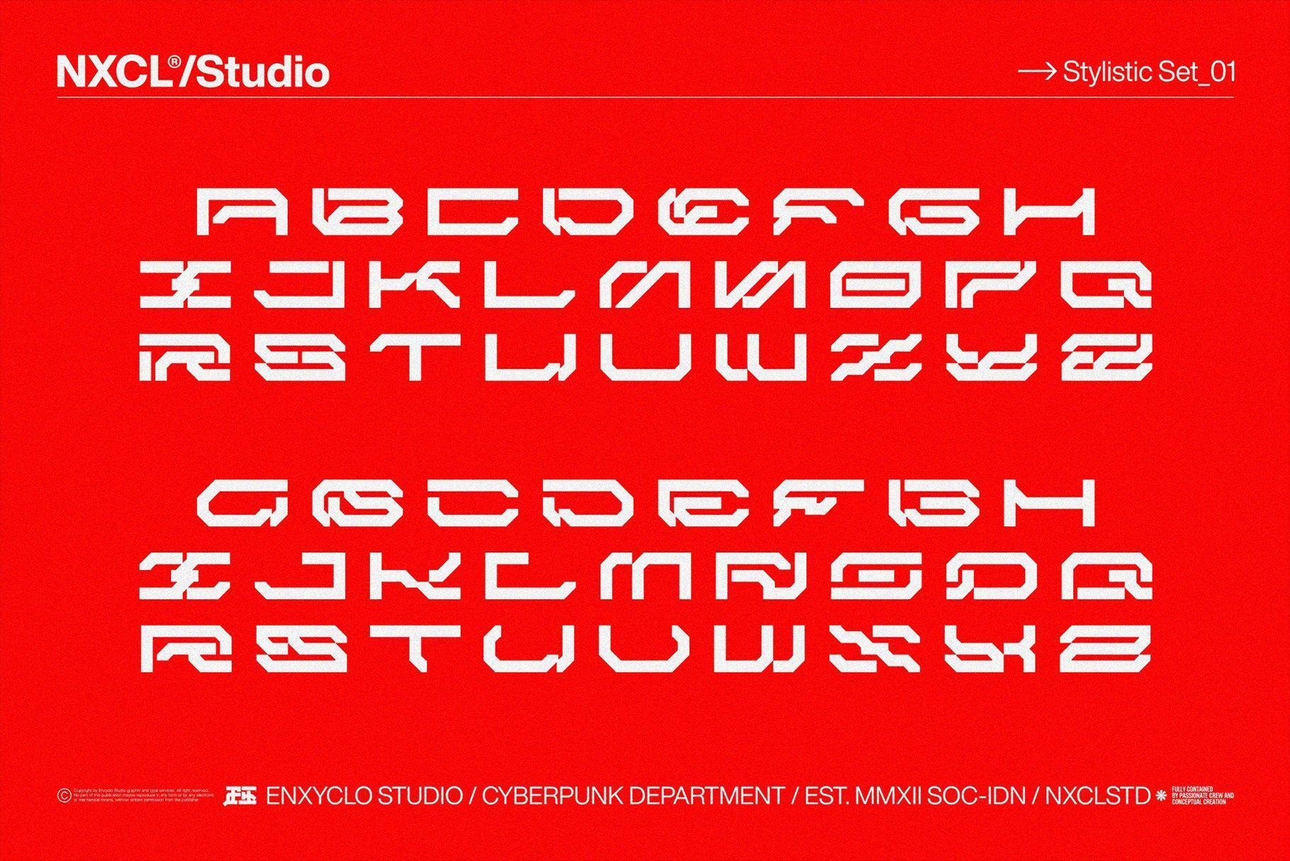 NCL BRAYQOSE - CYBERPUNK FUTURISTIC MECHA FONT - GenZ Academy