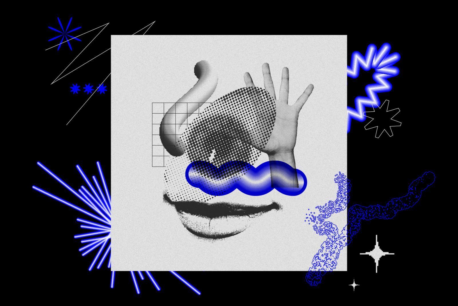 129 Vector Halftone Bitmap Shapes - GenZ Academy