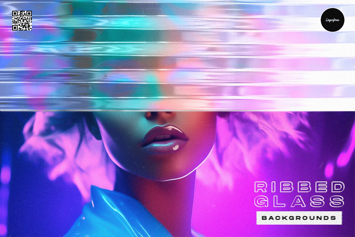 Ribbed Glass Overlay Backgrounds - GenZ Academy