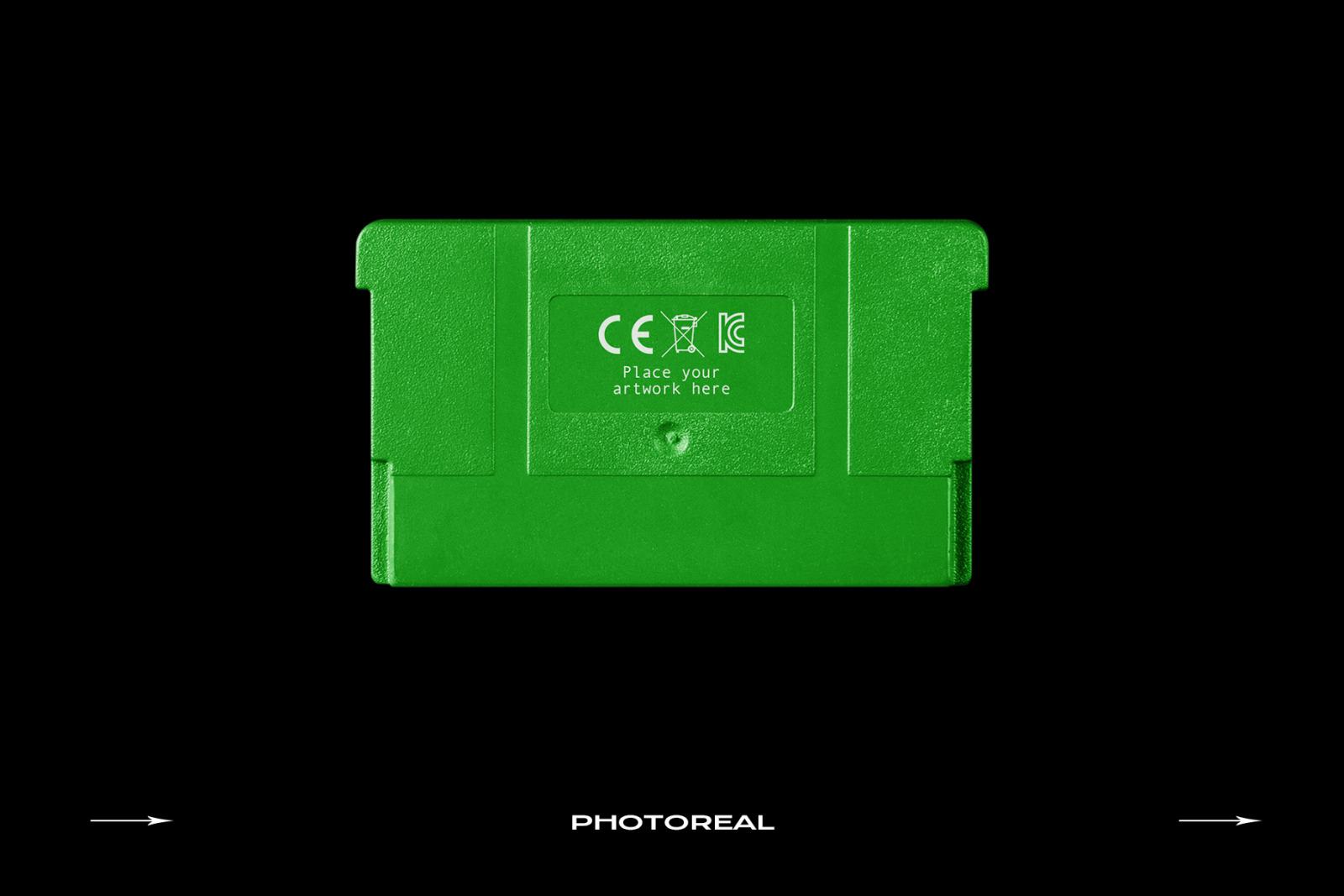 Game Cartridge Mockup Bundle Retro Template - GenZ Academy