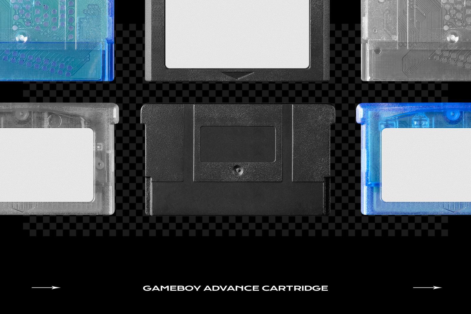 Game Cartridge Mockup Bundle Retro Template - GenZ Academy