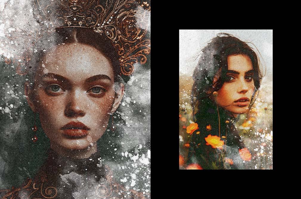 Watercolor Painting Photo Effect - GenZ Academy