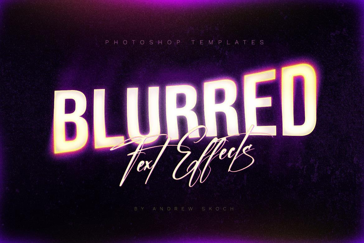 Gradient Blurred Text Effect - GenZ Academy