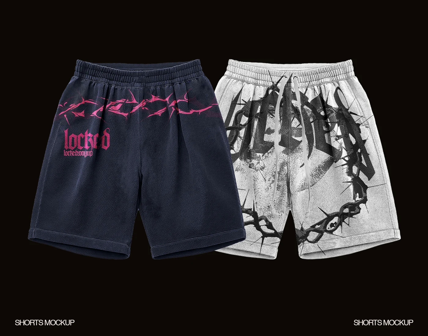 FULL 9$ Realistic Shorts Mockup - GenZ Academy