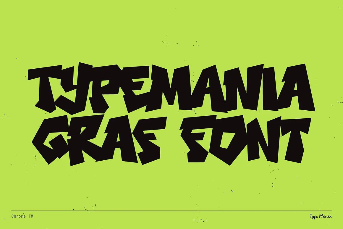 Chrome TM – Font Graffiti 19$ - GenZ Academy